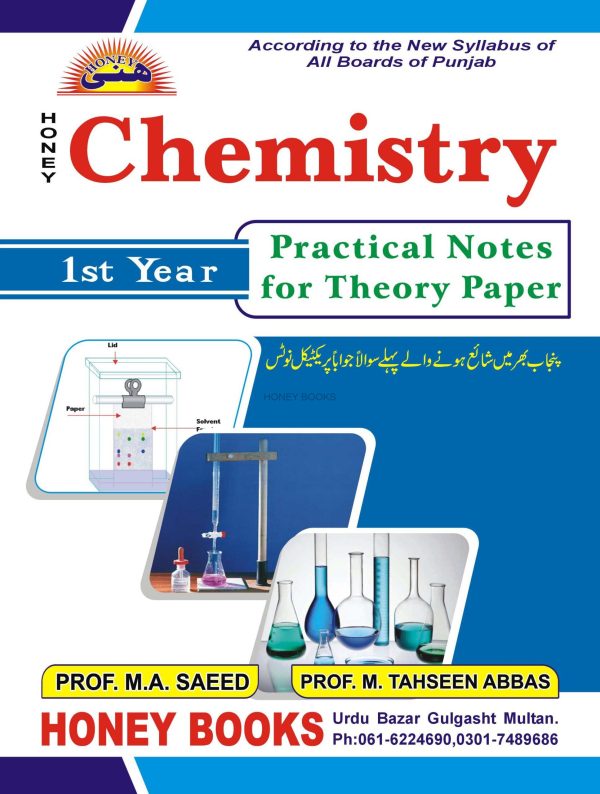 Chemistry Practical Notes 1st year - Honey Books
